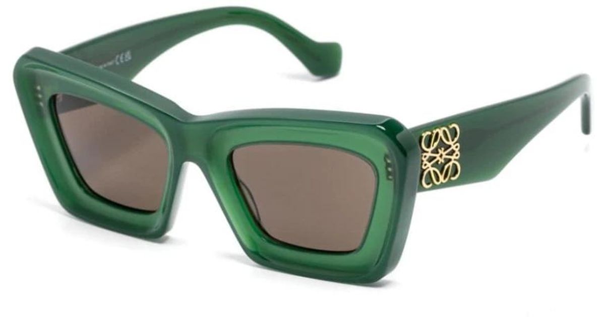 Loewe Sunglasses in Green | Lyst UK