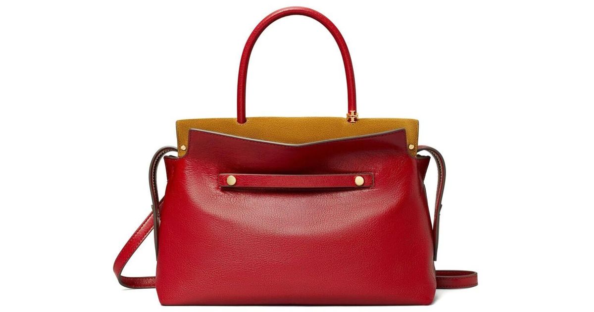 Tory Burch Handbags in Red | Lyst