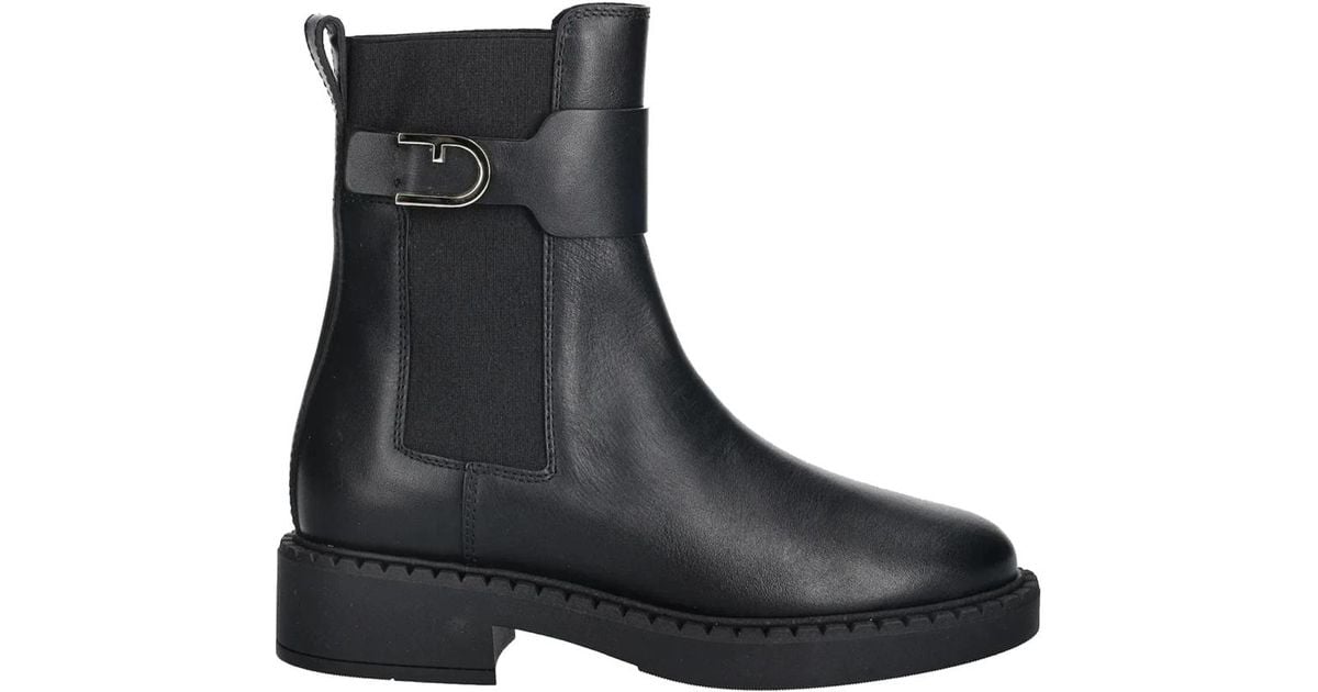 Furla Chelsea Boots in Black | Lyst UK