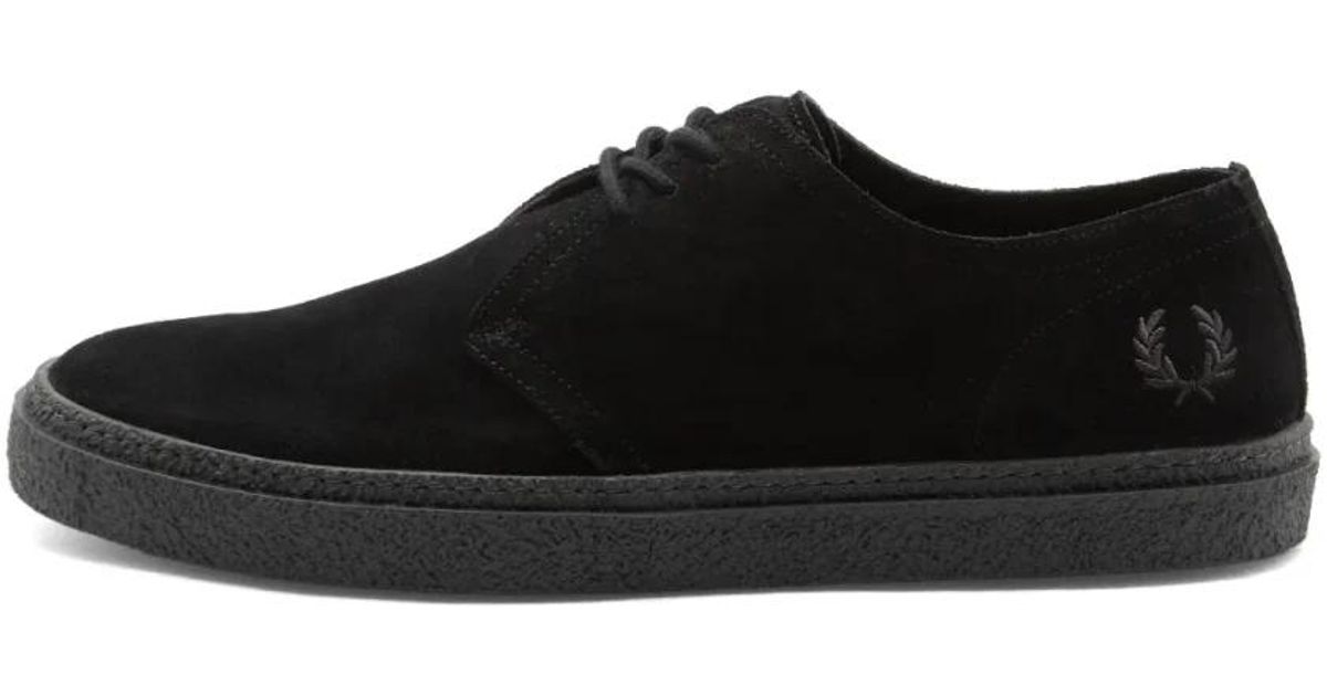 Fred Perry Laced Shoes in Black for Men | Lyst UK