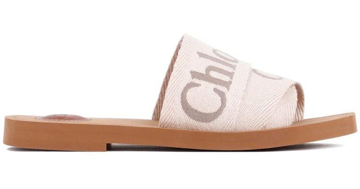 Chloé Sliders in Pink | Lyst