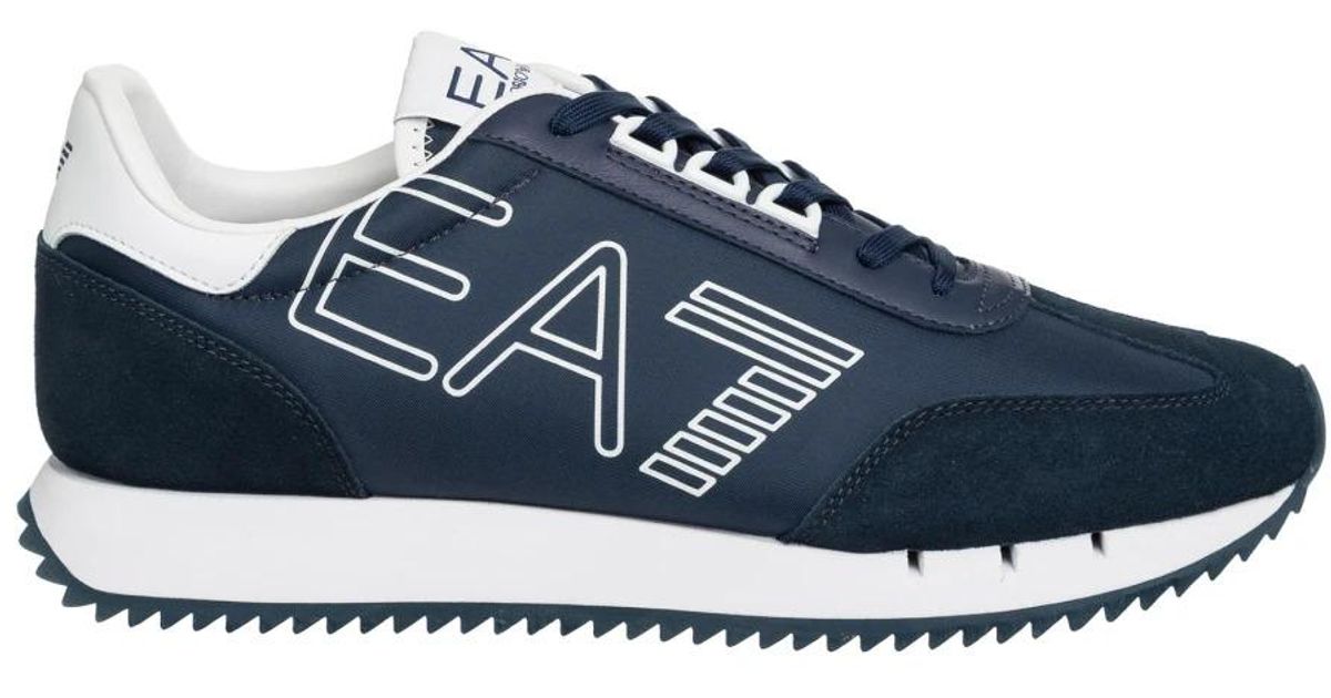 EA7 Sneakers in Blue for Men | Lyst