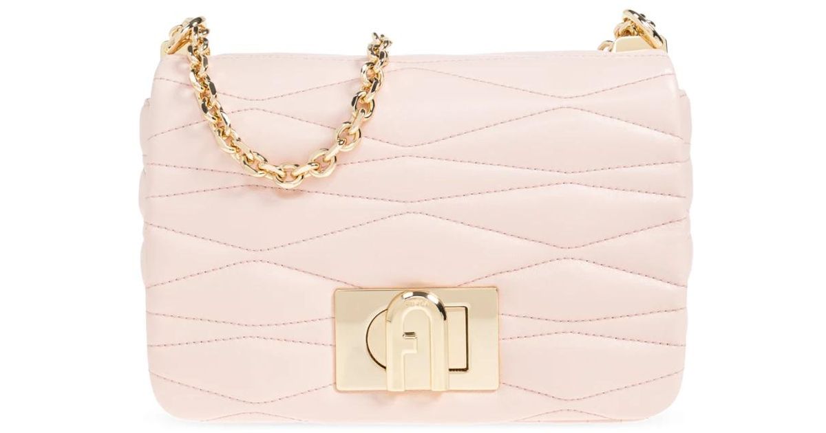 Furla Shoulder Bags in Pink | Lyst