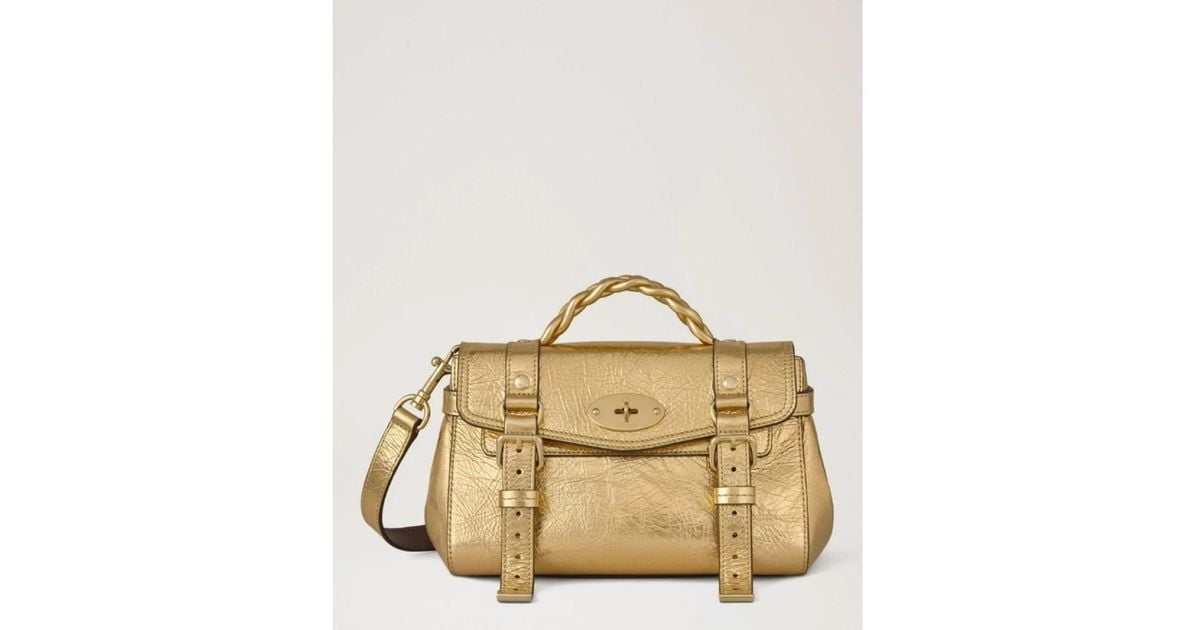 Mulberry Handbags in Metallic | Lyst