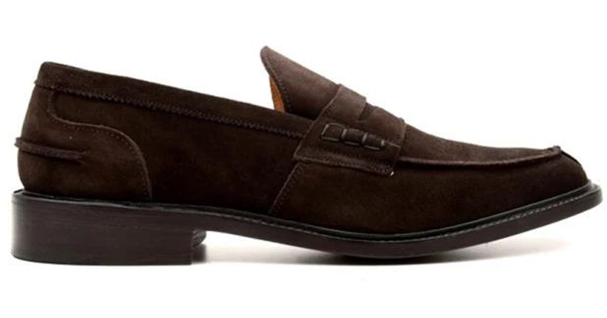 Tricker's Loafers in Black for Men | Lyst