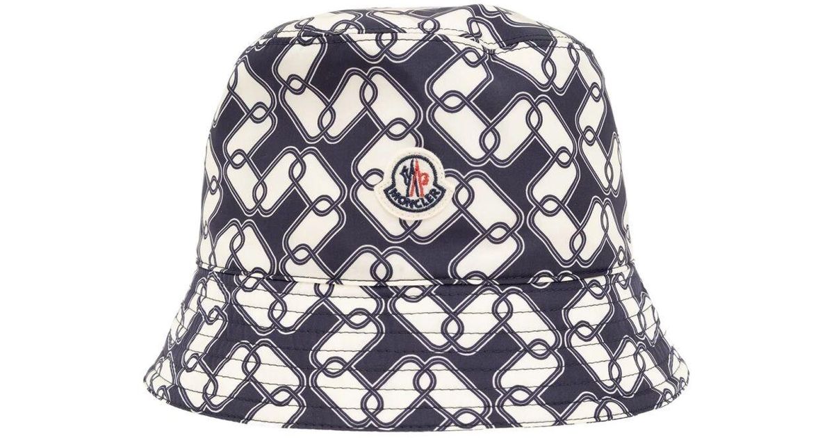 Moncler Hats in Blue | Lyst