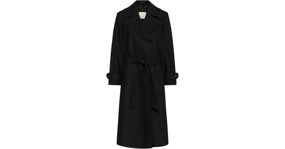 Part Two Belted Coats in Black | Lyst UK