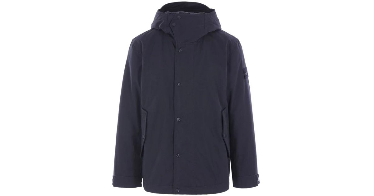 Stone Island Light Jackets in Blue for Men | Lyst UK