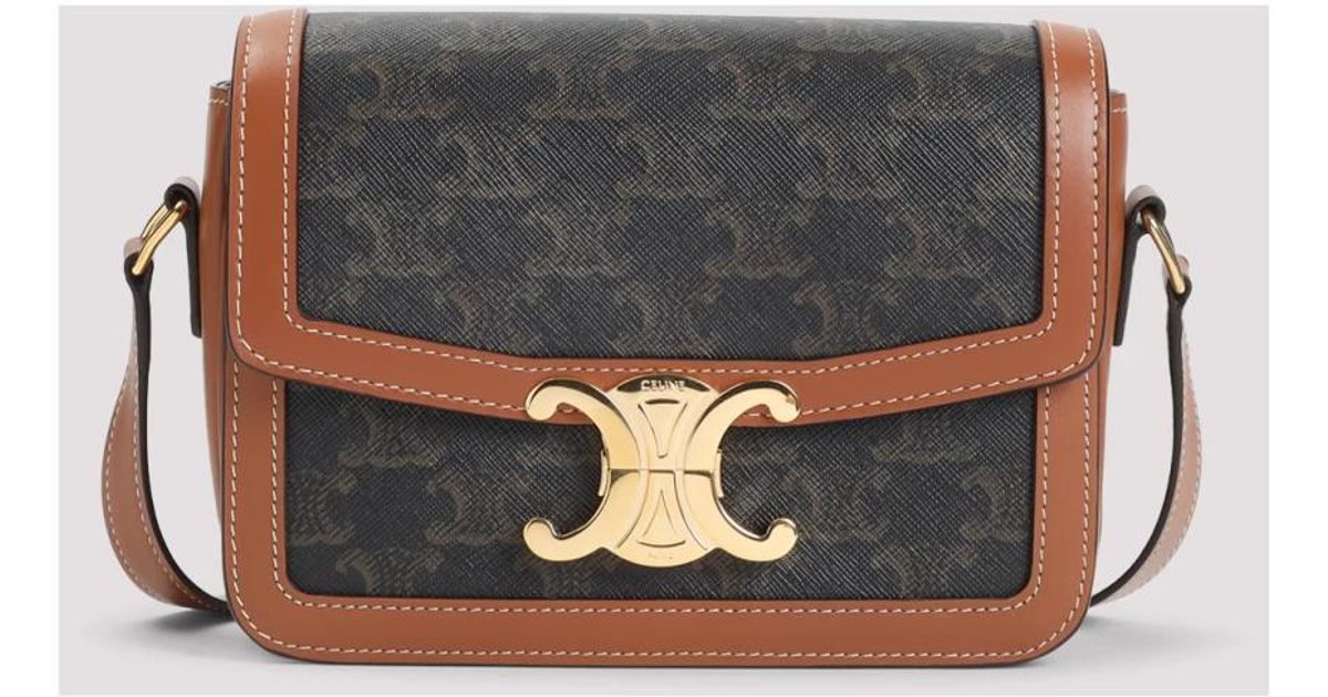 Celine Cross Body Bags in Brown | Lyst UK