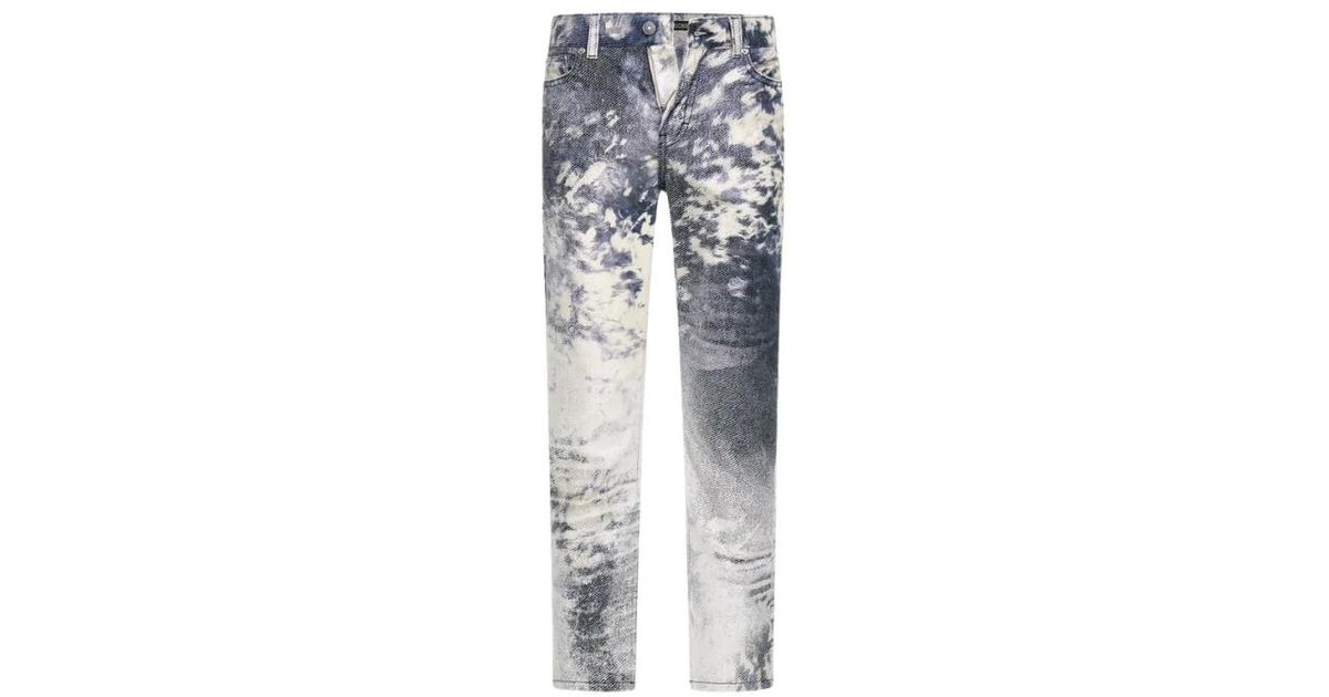 Roberto Cavalli Slim-Fit Jeans in Blue for Men | Lyst UK