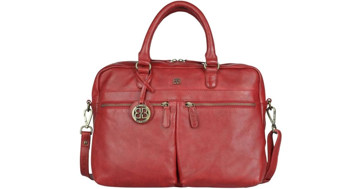 Bellicci Business Bag in Rot | Lyst DE