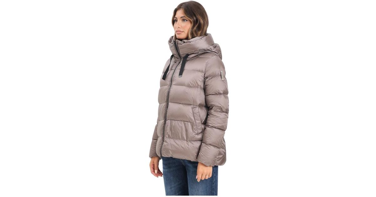Bomboogie Winter Jackets in Brown | Lyst UK