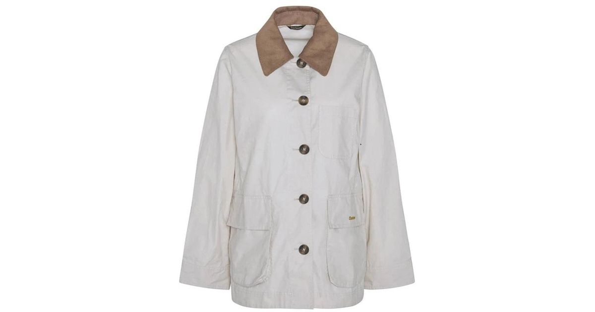 Barbour Light Jackets in Grey | Lyst UK