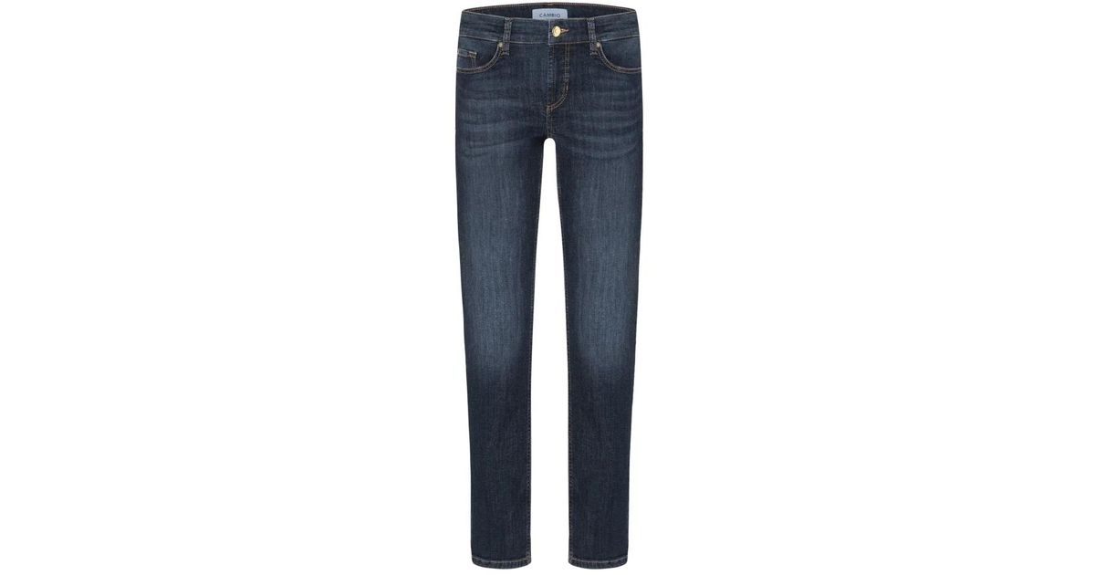 Cambio Slim-Fit Jeans in Blue | Lyst UK