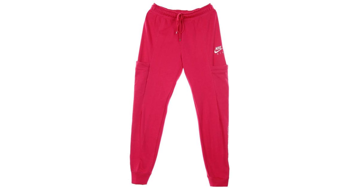 Nike Sweatpants in Red | Lyst