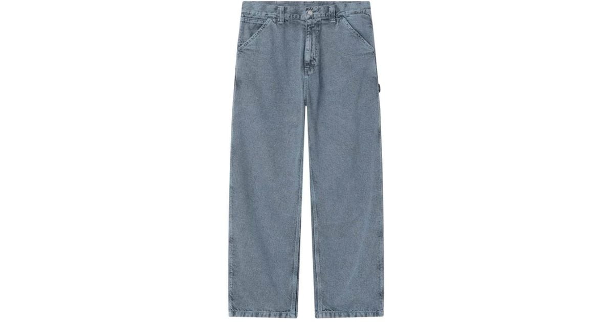 Carhartt Straight Jeans in Blue for Men | Lyst UK