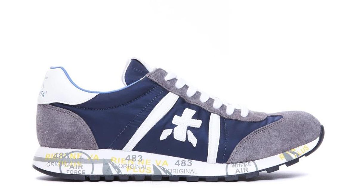 Premiata Sneakers in Blue for Men | Lyst