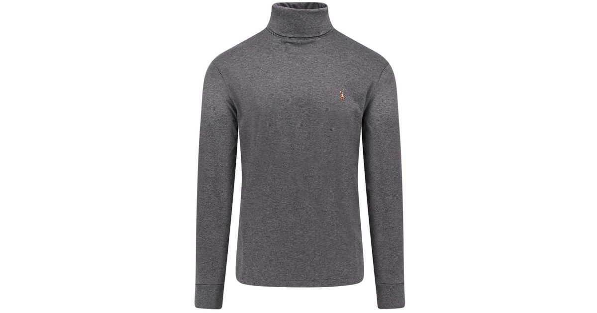 Polo Ralph Lauren Turtlenecks in Grey for Men | Lyst UK
