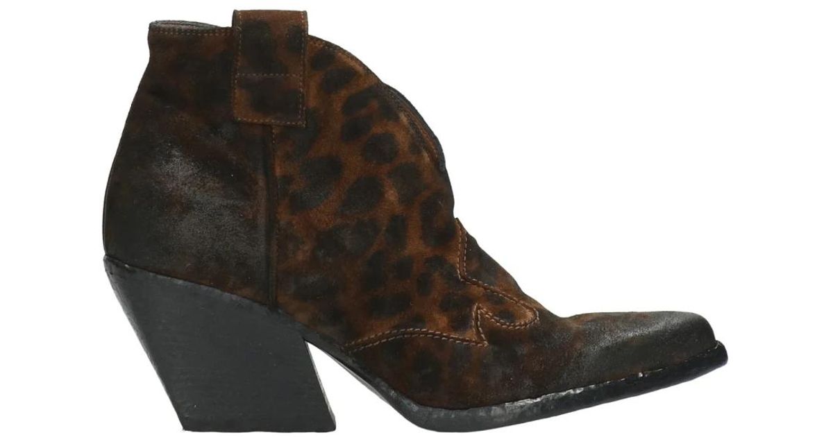 Elena Iachi Cowboy Boots in Black | Lyst UK