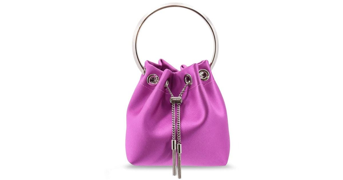 Jimmy Choo Bucket Bags in Purple | Lyst UK
