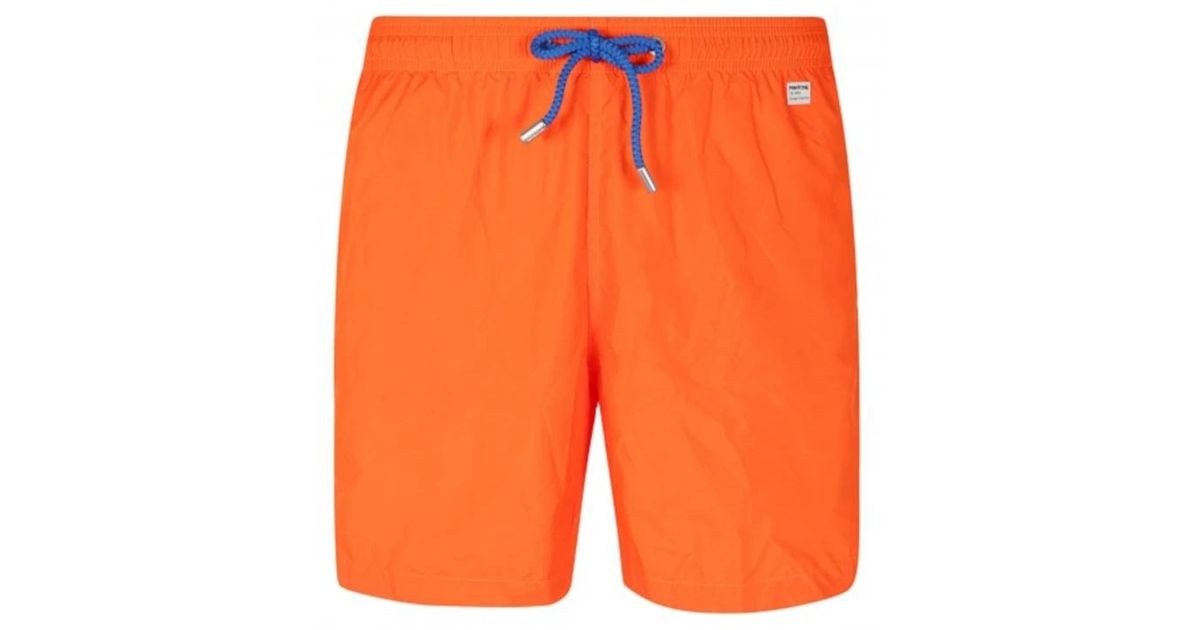 Mc2 Saint Barth Beachwear in Orange for Men | Lyst UK
