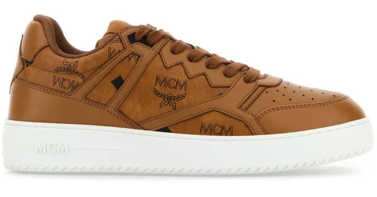 MCM Sneakers in Brown for Men | Lyst