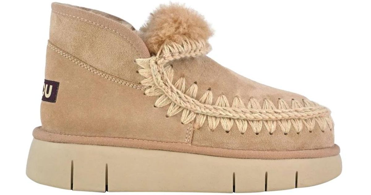 Mou Winter Boots in Natural | Lyst UK