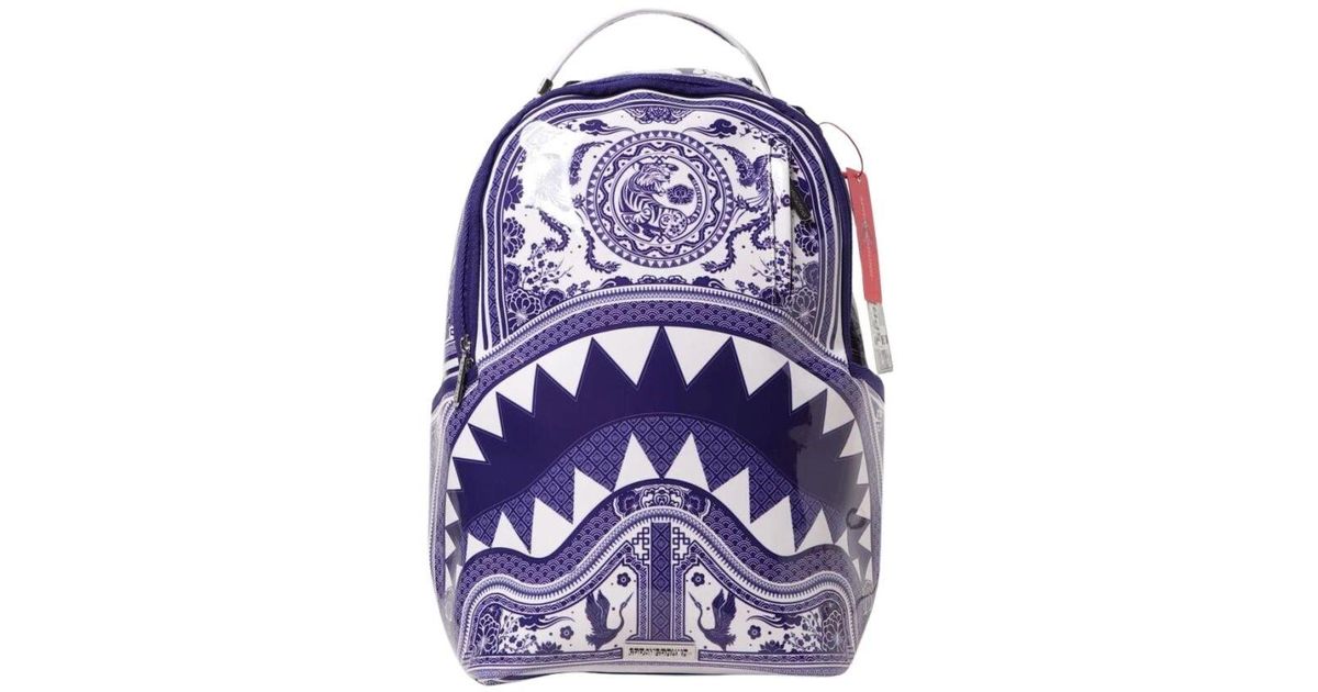 Sprayground Backpacks in Purple for Men | Lyst