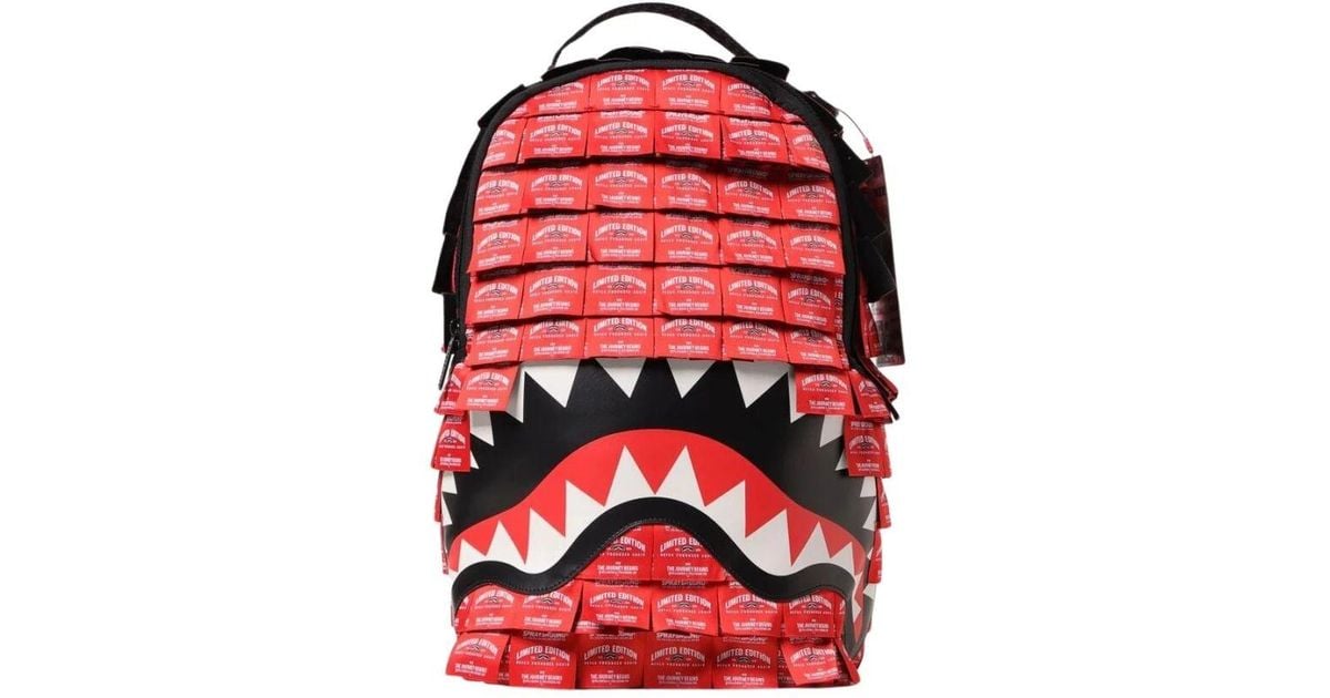 Sprayground Backpacks in Red for Men | Lyst