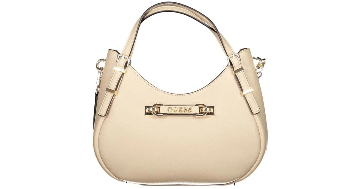 Guess Handbags in Natural | Lyst