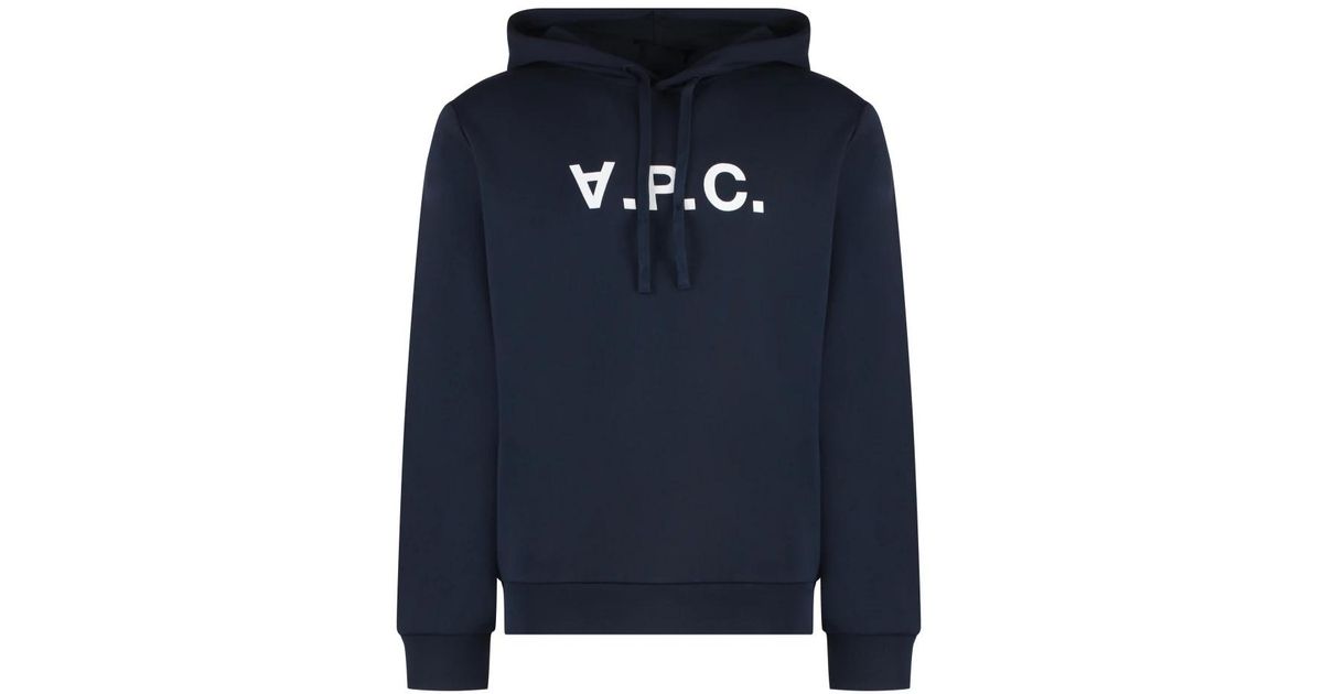 A.P.C. Hoodies in Blue for Men | Lyst UK