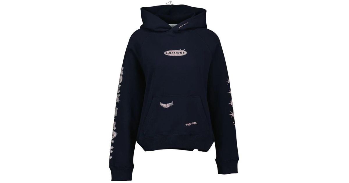Zadig & Voltaire Hoodies in Blue | Lyst UK