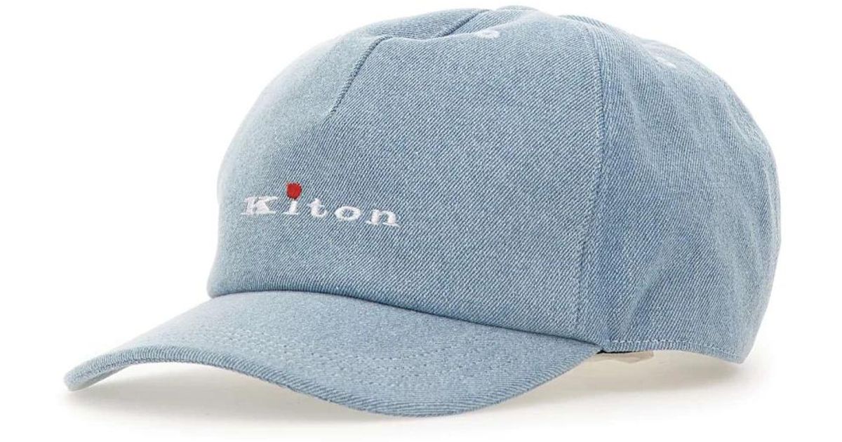 Kiton Caps in Blue for Men | Lyst