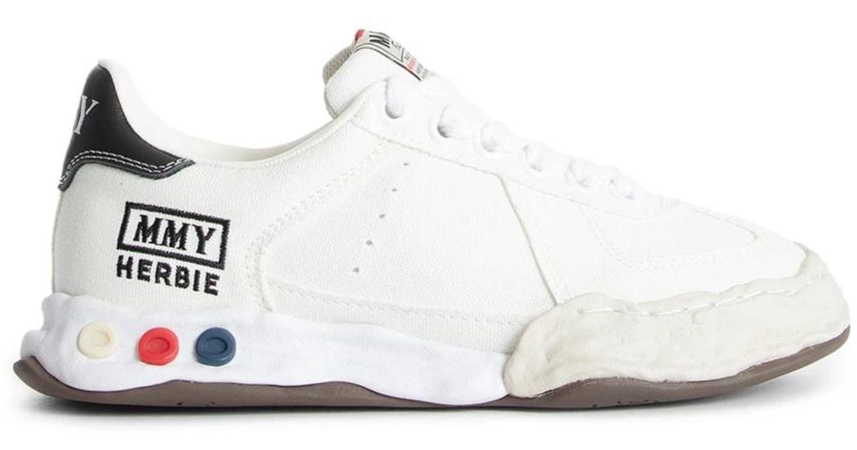 Maison Mihara Yasuhiro Sneakers in White for Men | Lyst UK