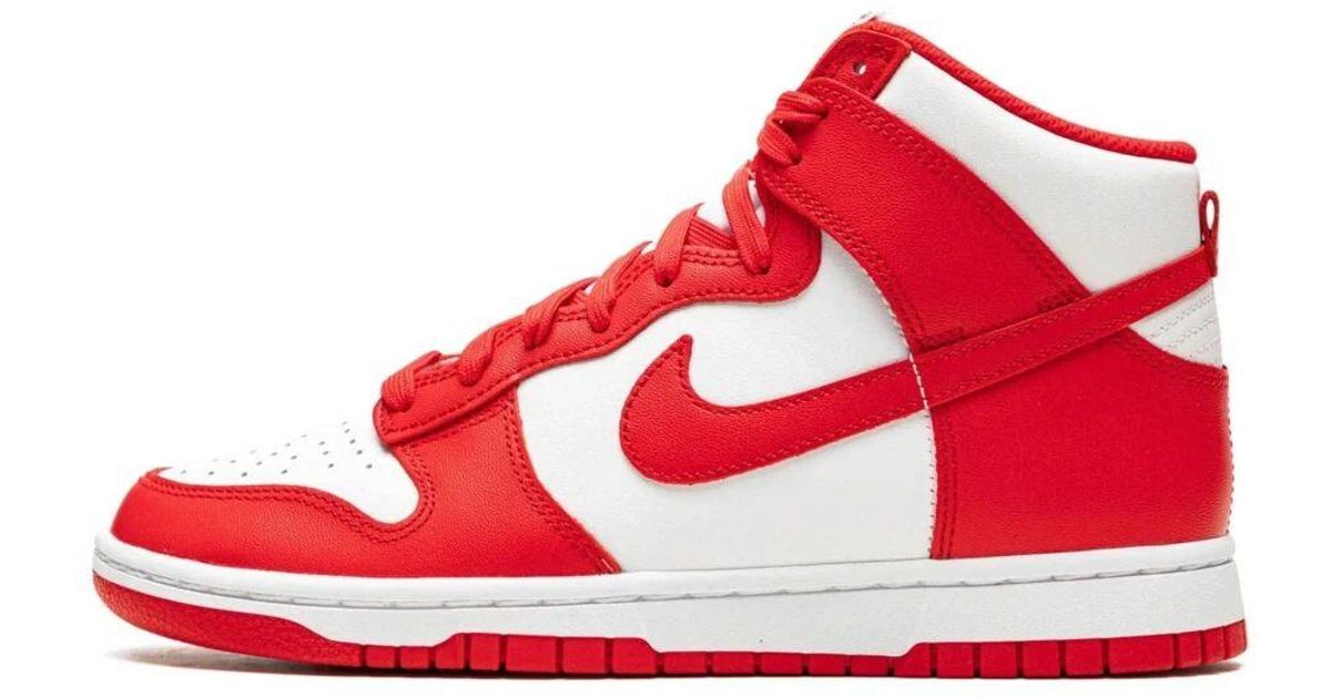 Nike Sneakers in Red | Lyst