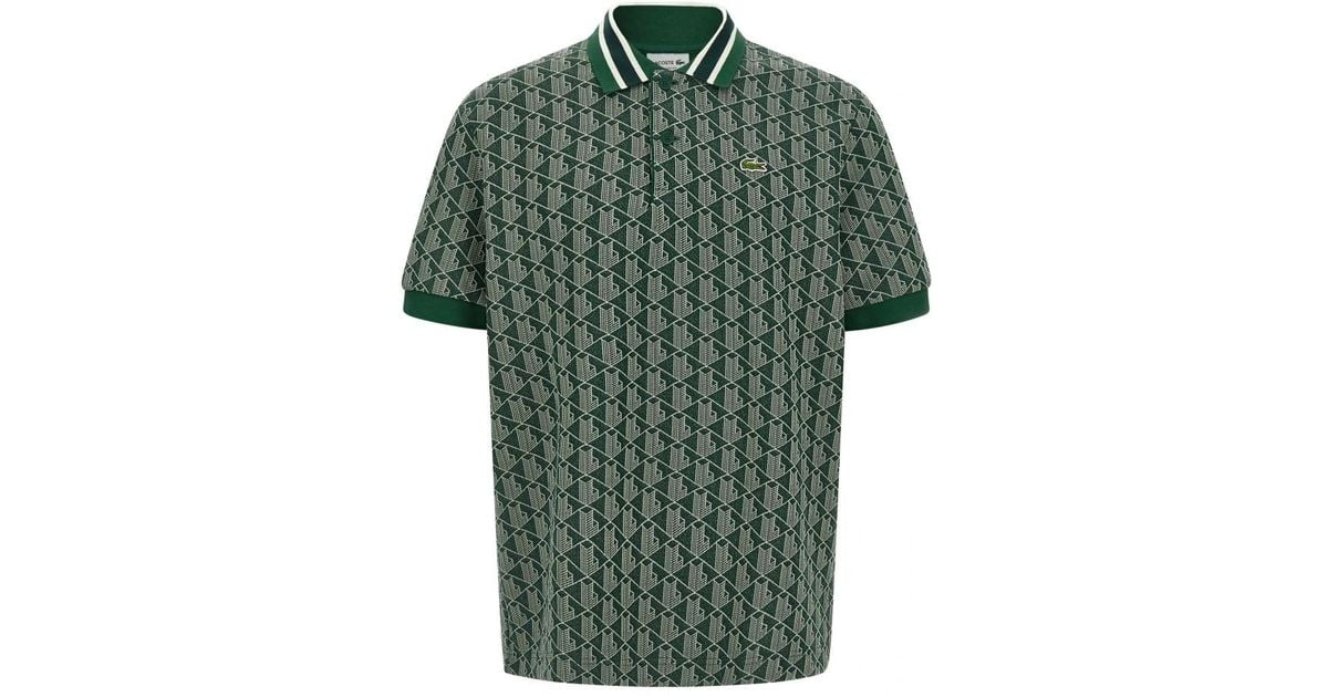 Lacoste Polo Shirts in Green for Men | Lyst UK