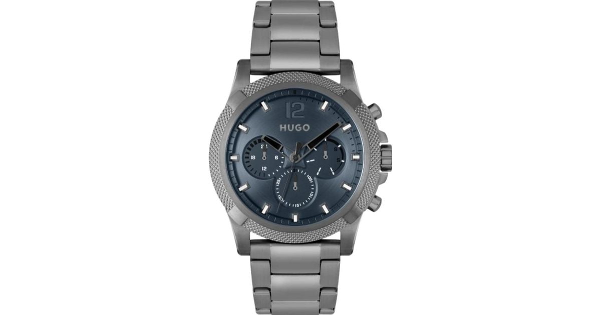 HUGO Watches in Metallic for Men | Lyst