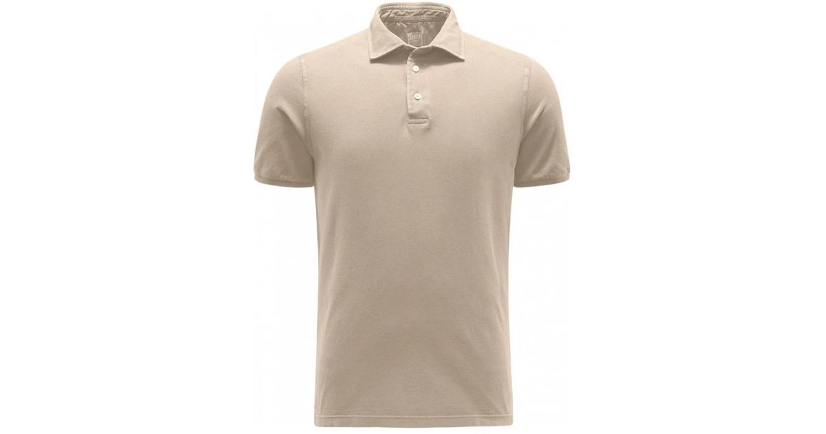Fedeli Polo Shirts in Natural for Men | Lyst UK