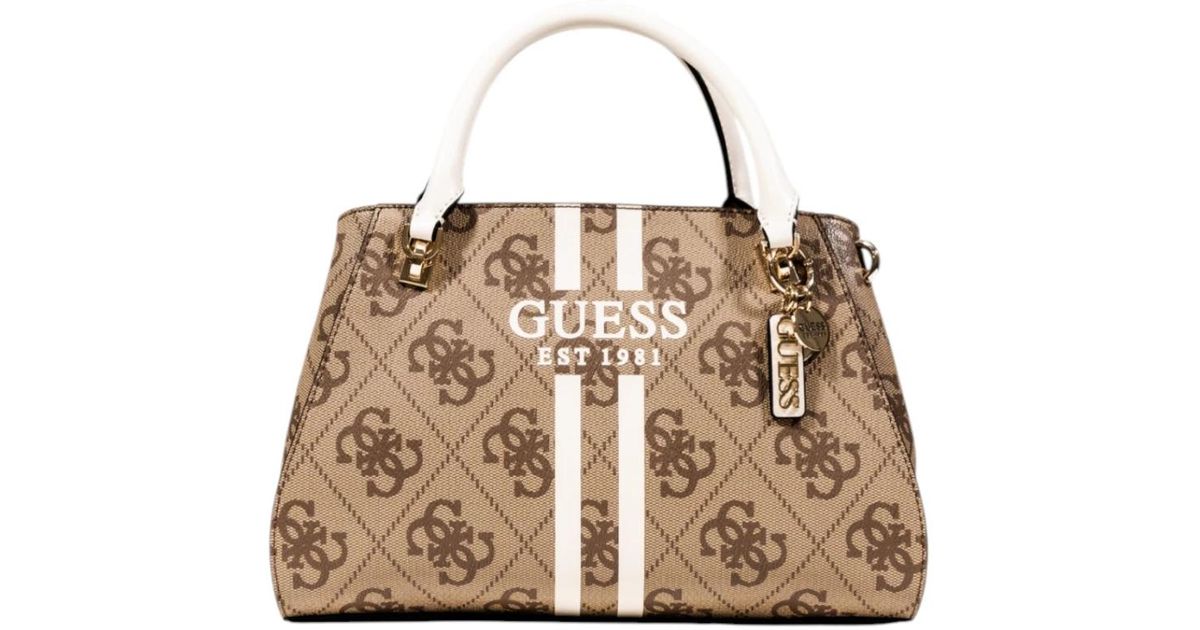 Guess Handbags in Natural | Lyst UK