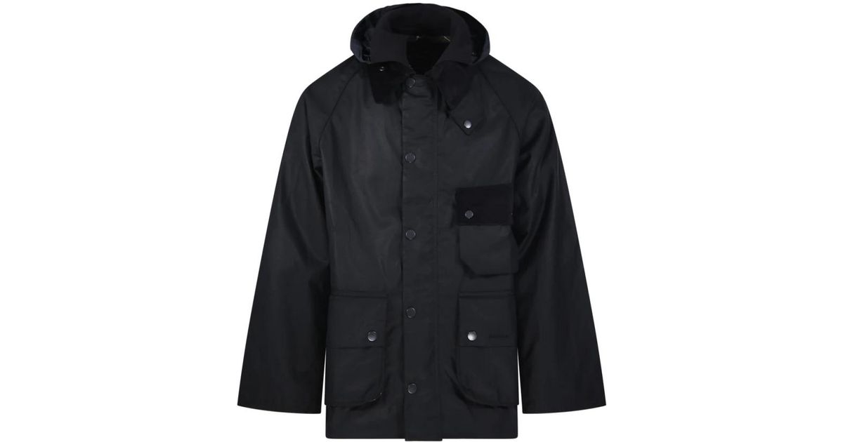 Barbour Light Jackets in Black for Men | Lyst UK