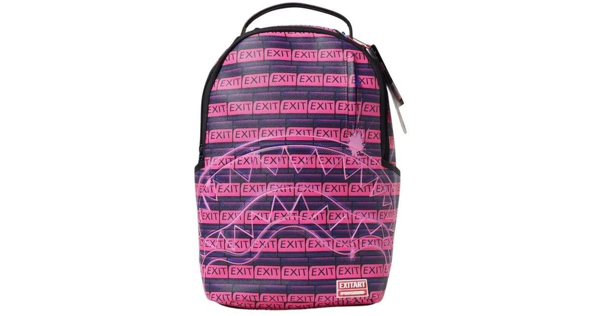 Sprayground Backpacks in Purple for Men | Lyst
