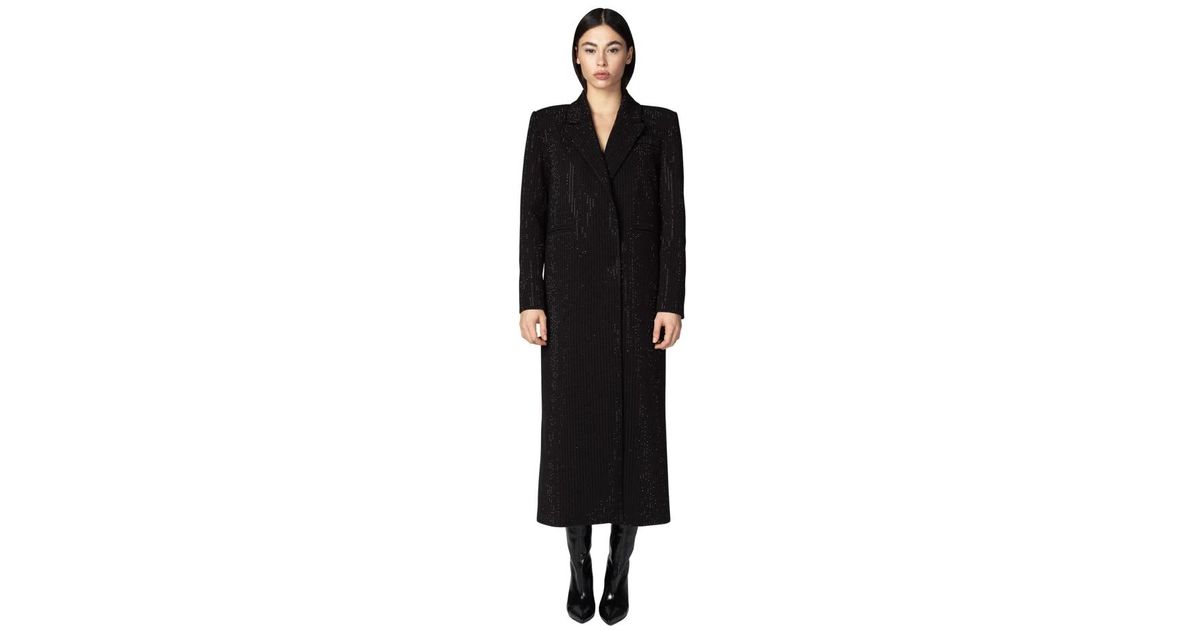 TWENTYFOUR Haitch Coat in Schwarz | Lyst DE
