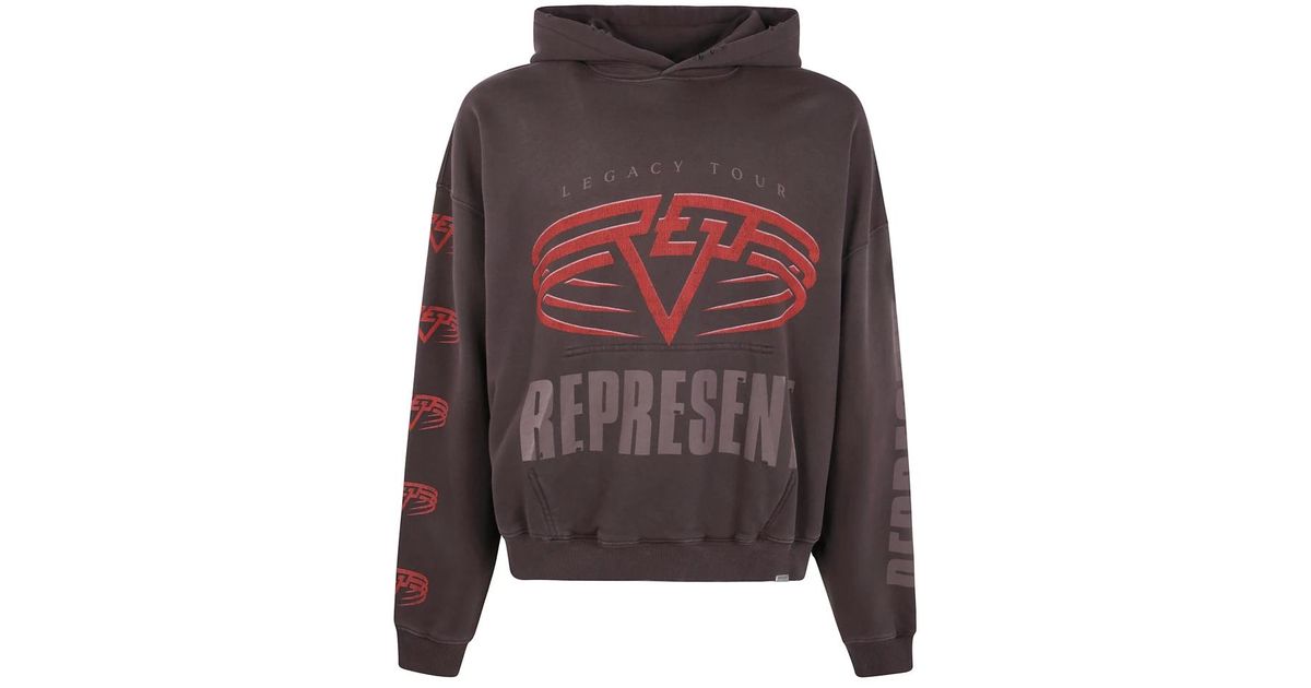 Represent Hoodies in Grey for Men | Lyst UK