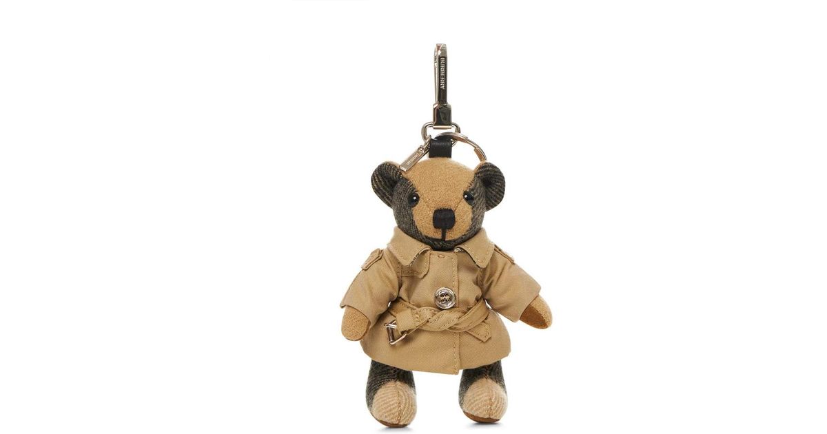 Burberry Keyrings in Metallic | Lyst