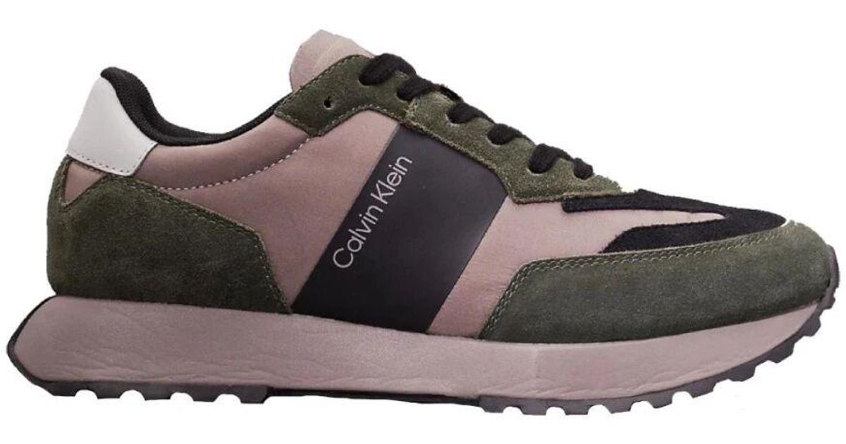 Calvin Klein Sneakers in Brown for Men | Lyst