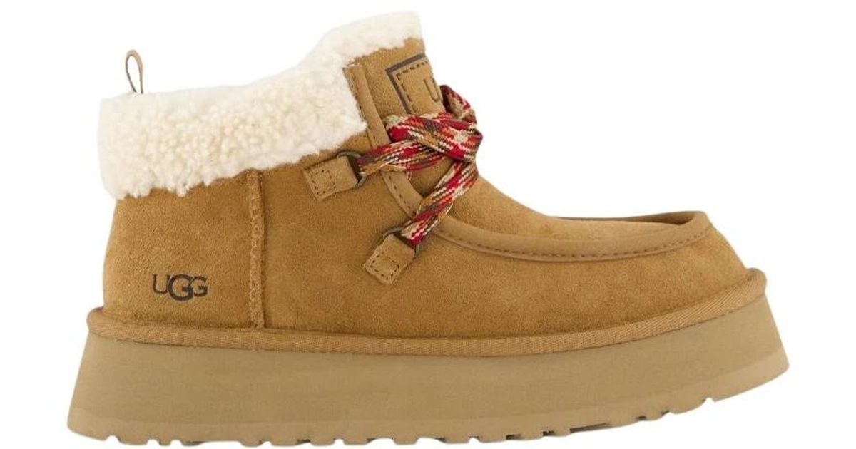 UGG Winter Boots in Natural | Lyst UK