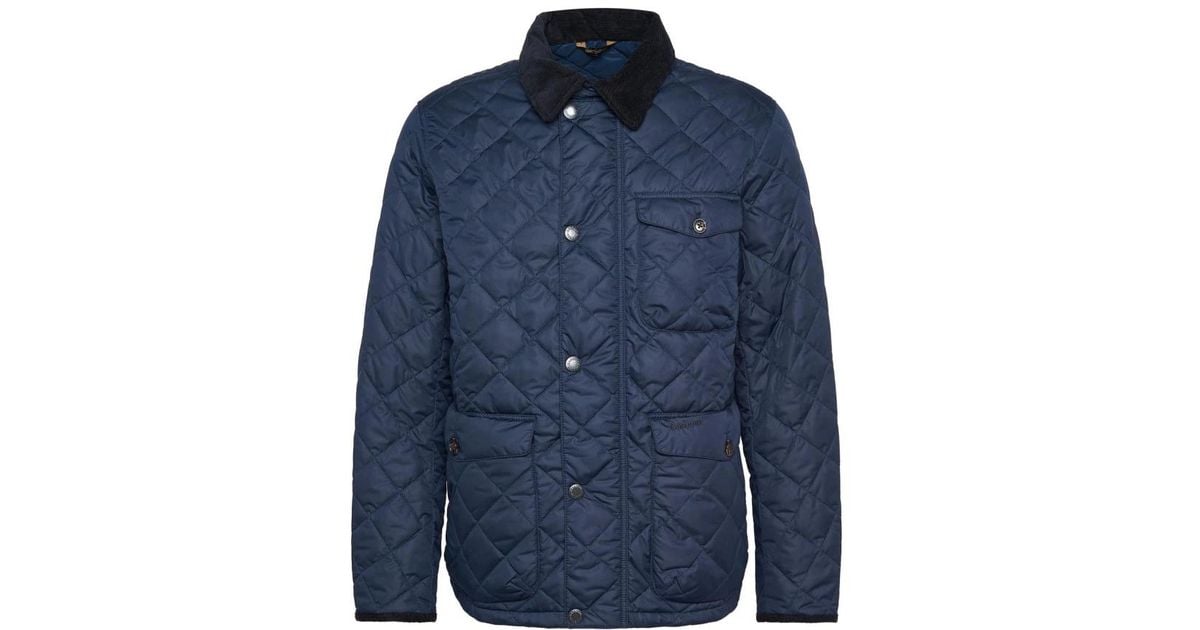 Barbour Winter Jackets in Blue for Men | Lyst UK