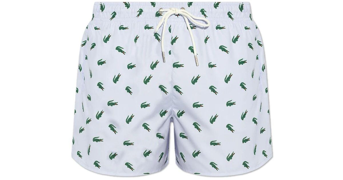 Lacoste Beachwear in Blue for Men | Lyst