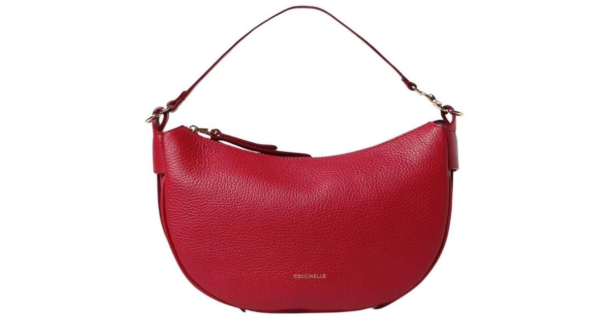 Coccinelle Handbags in Red | Lyst