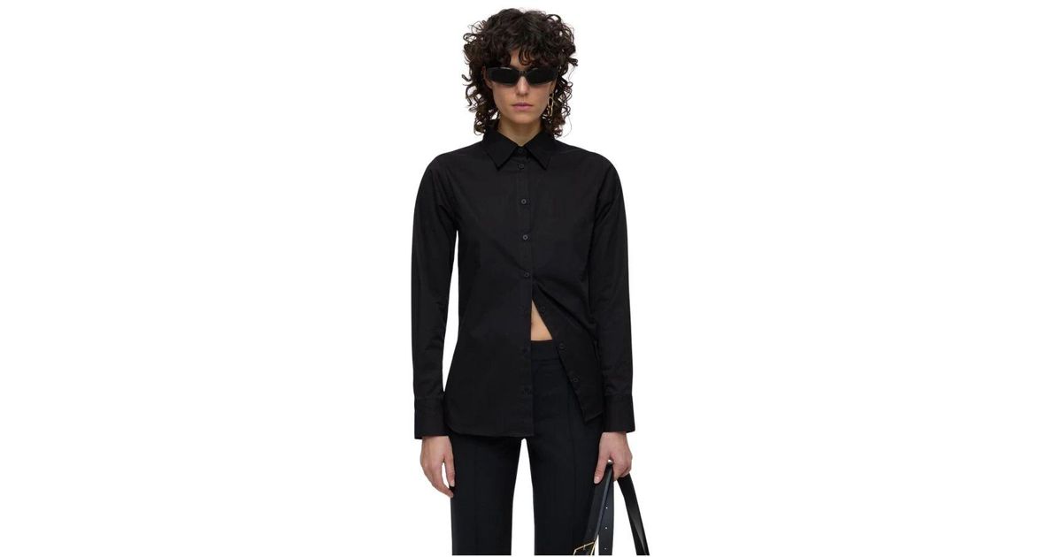 Closed Shirts in Black | Lyst